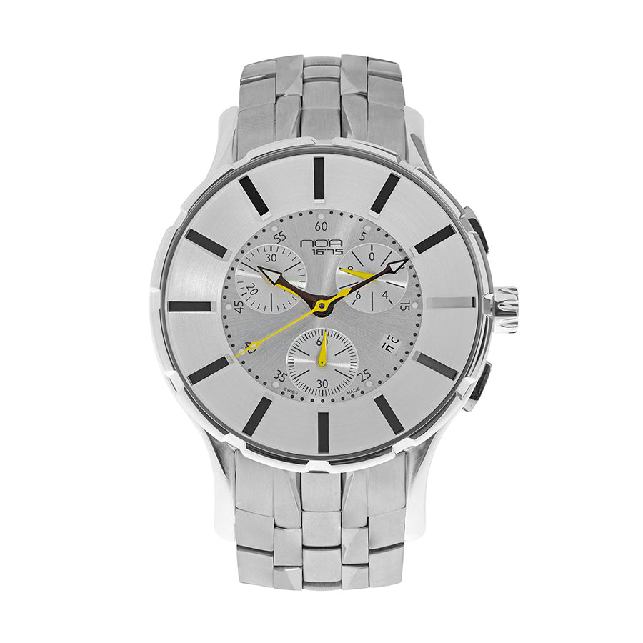 G Steel, Quartz Chronograph - Diameter 44mm – NOA Watch