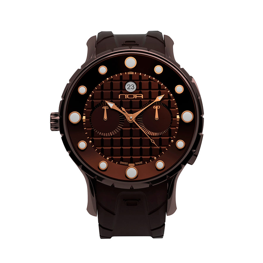 NOA Men's Swiss Automatic Watch | Premium Analog Display Water ...